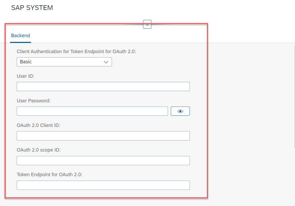 Configure oAuth2 in SAP System – Documentation