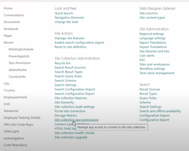 MS SharePoint Integration. Add-in Registration – Documentation